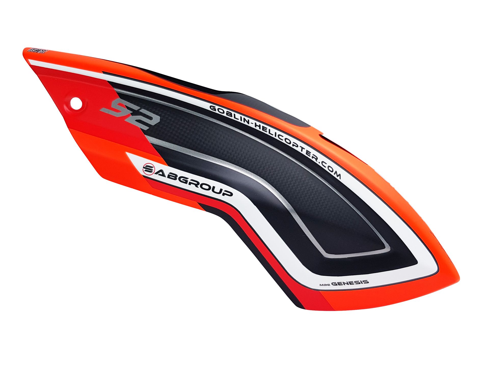Carbon Fiber Canopy Matte Orange | Sabitaly