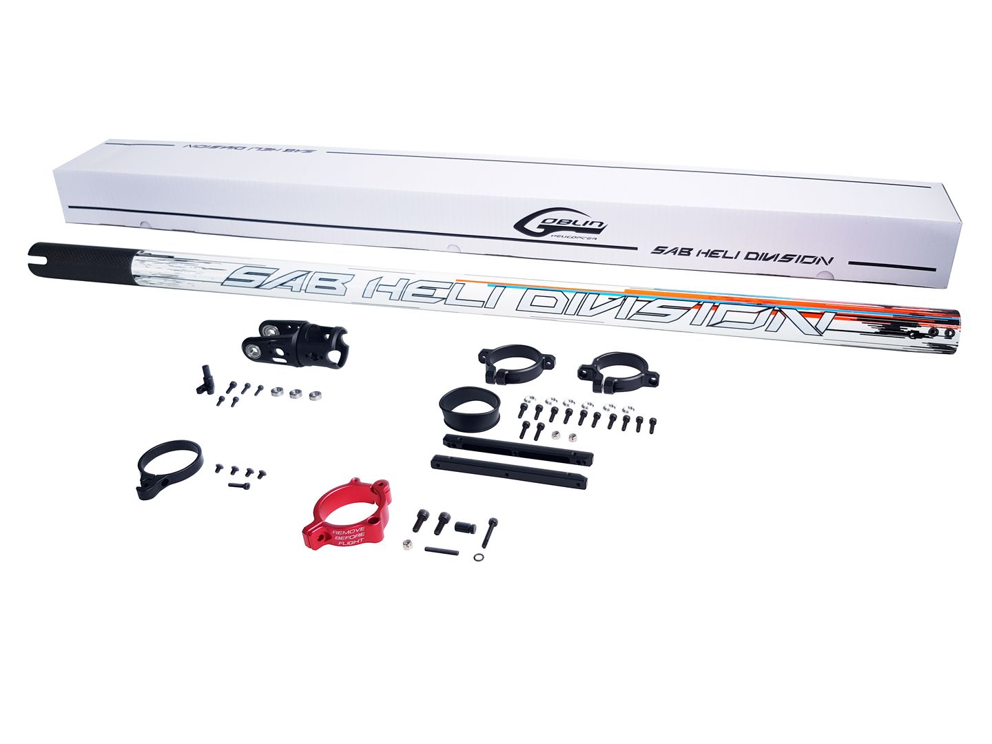 Carbon Rounded Tail Boom Conversion Kit | Sabitaly